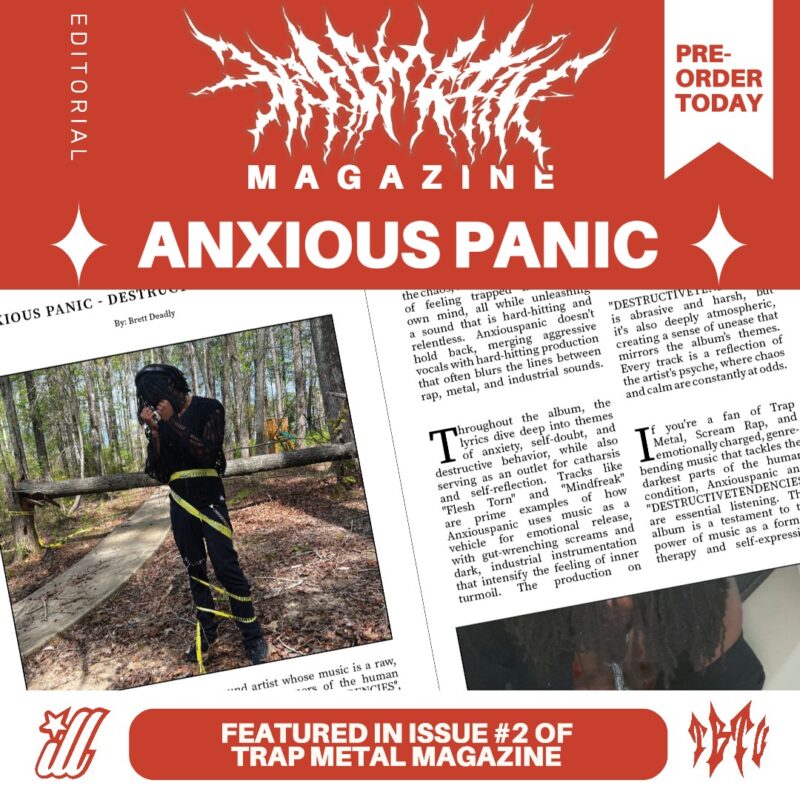 Passenger Of Shit – Interview Featured in Trap Metal Magazine Issue No ...