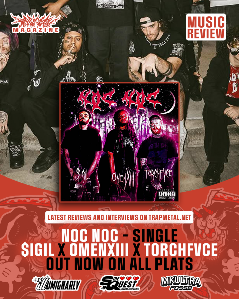 NASCAR ALOE LEGACY OF TERROR OUT NOW | Trap Metal Magazine